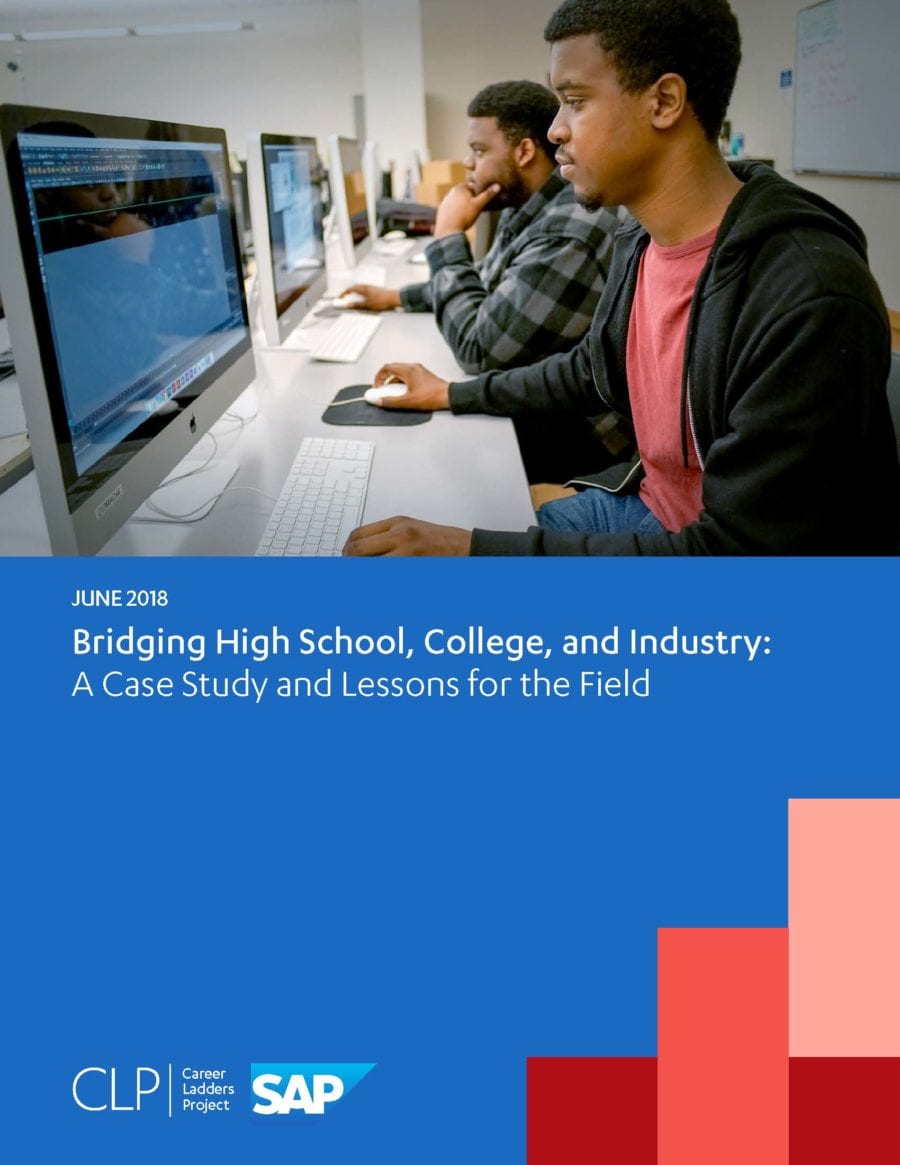 Bridging High School, College, and Industry - Career Ladders Project