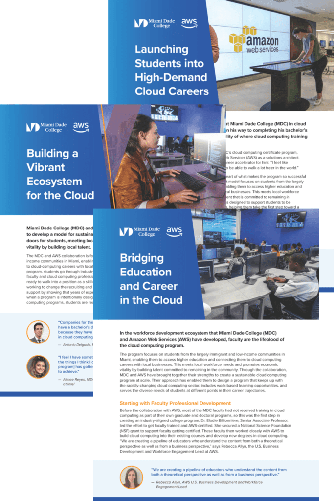 Building a Workforce Ecosystem for the Cloud - Career Ladders Project